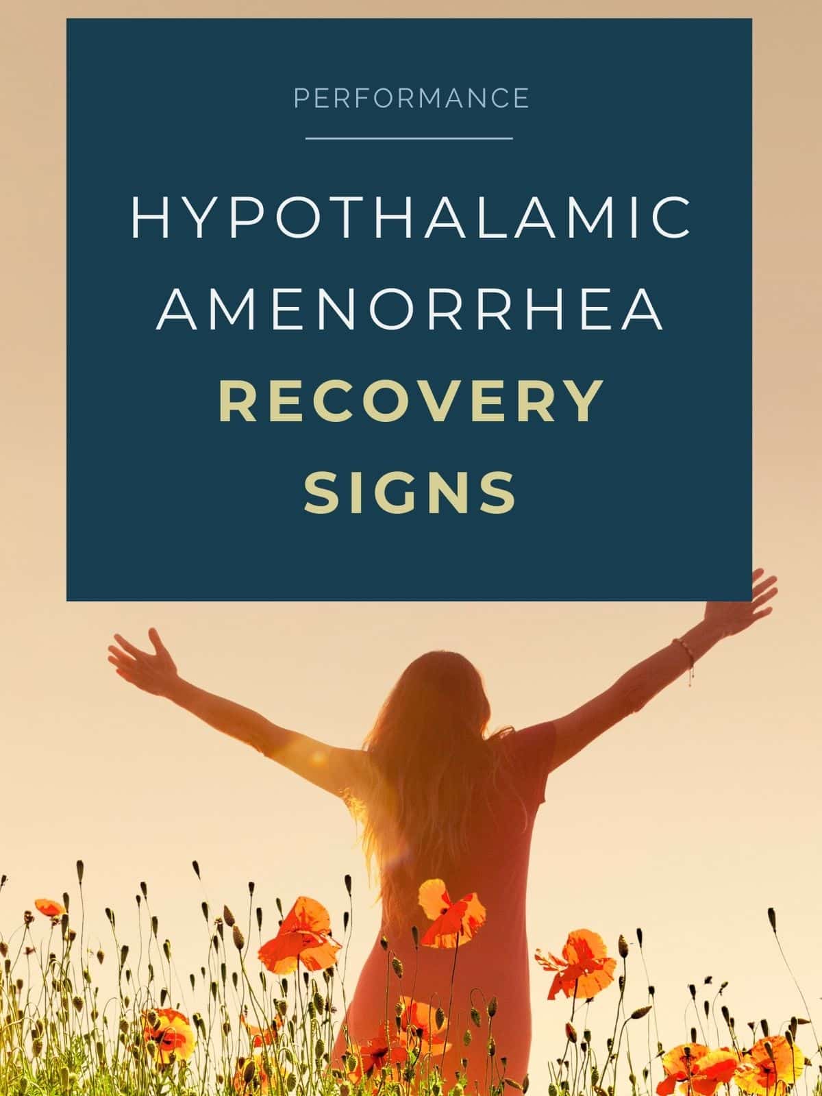 Hypothalamic Amenorrhea Recovery Signs — Jenn Fink, RDN