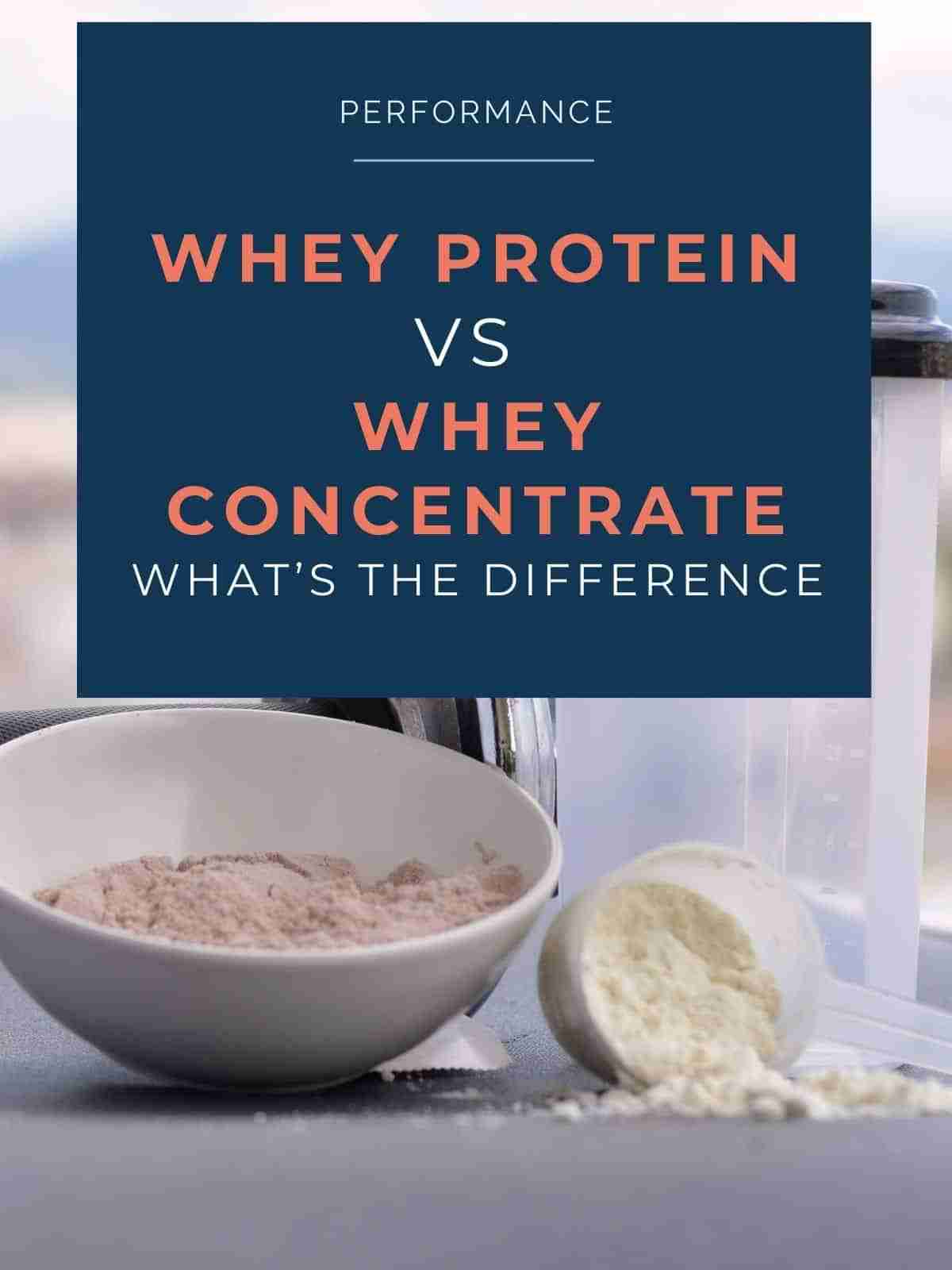 Whey Protein vs Whey Isolate — What’s the difference — Jenn Fink, RDN
